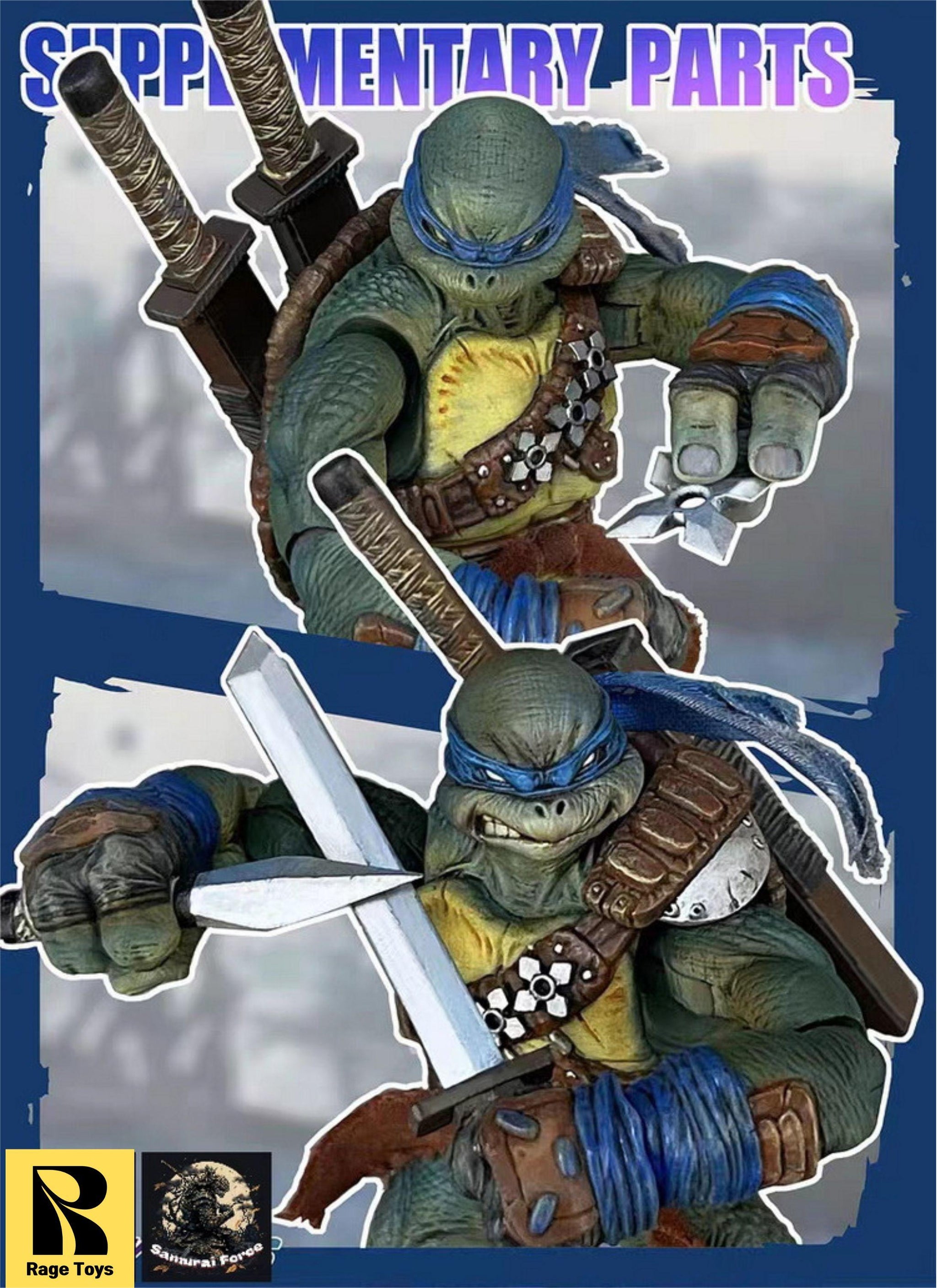 (USA Stock) Rage Toys 1/12 Samurai Force Supplementary Parts Kit – 5ktoys