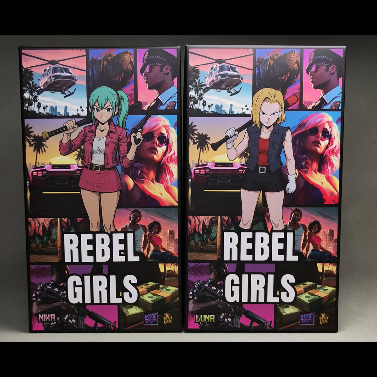 (USA Stock) HITToys 1/12 Rebel Girls Series Wave One Vengenance Angel ...