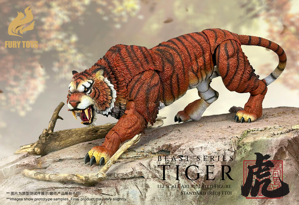 (Preorder) FURY TOYS Beast Series Maya Temple Tiger Ember Fang and Fro ...