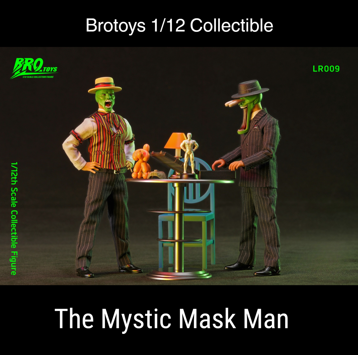 (USA Stock) Brotoys 1/12 The Mystic Mask Man LR009A and LR009B Set – 5ktoys