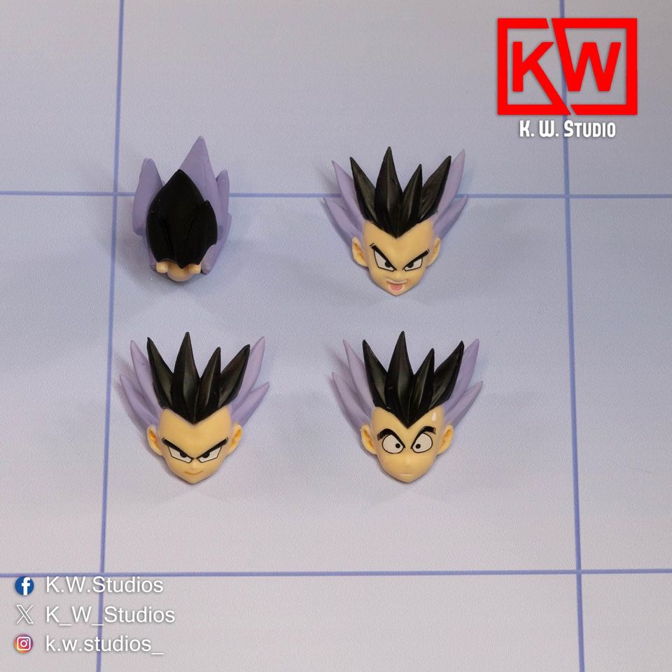 (USA Stock) KW custom KW001 Face Kit & KW002S head/faces Kit Exclusive – 5ktoys